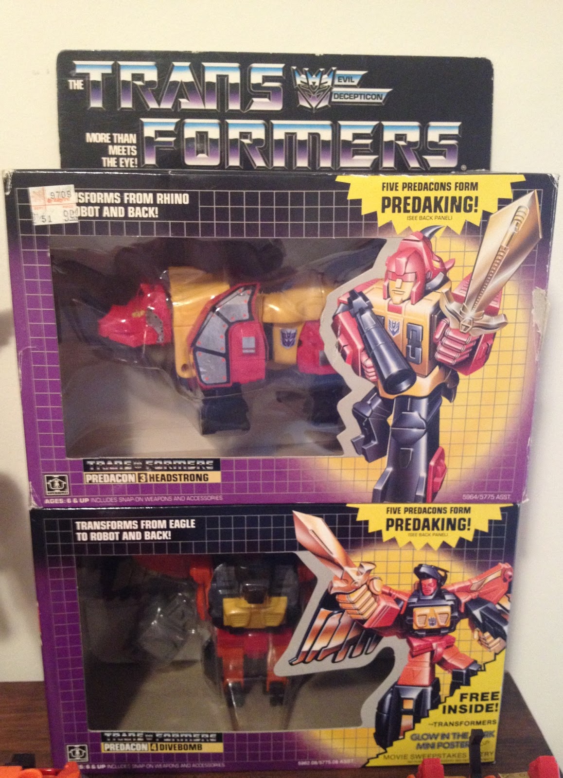 A Transformers Blog - My Life In Collecting: G1 Predaking / Reissue ...