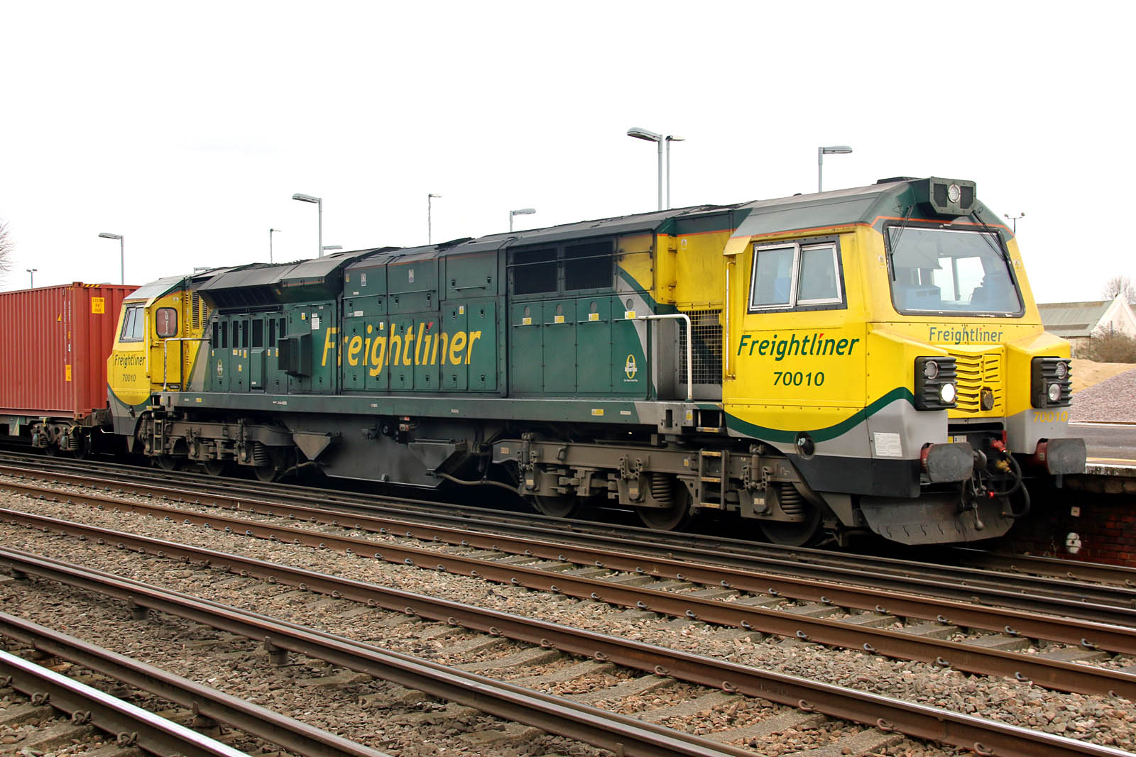 47s and other Classic Power at Southampton: Freightliner Class 70 ...