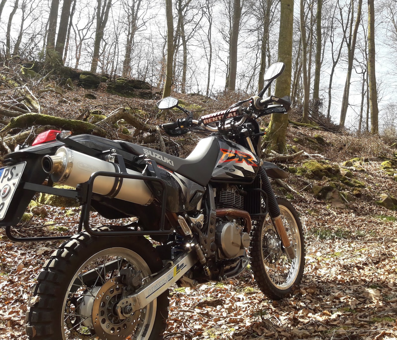 Der SUZUKI DR RALLYE & DR CUSTOM BIKE BLOG: Eine DR 650 SE für TET und ...