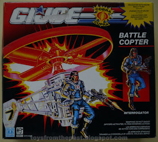 Toys from the Past: #624 G.I. JOE - BATTLE COPTER with INTERROGATOR (1991)
