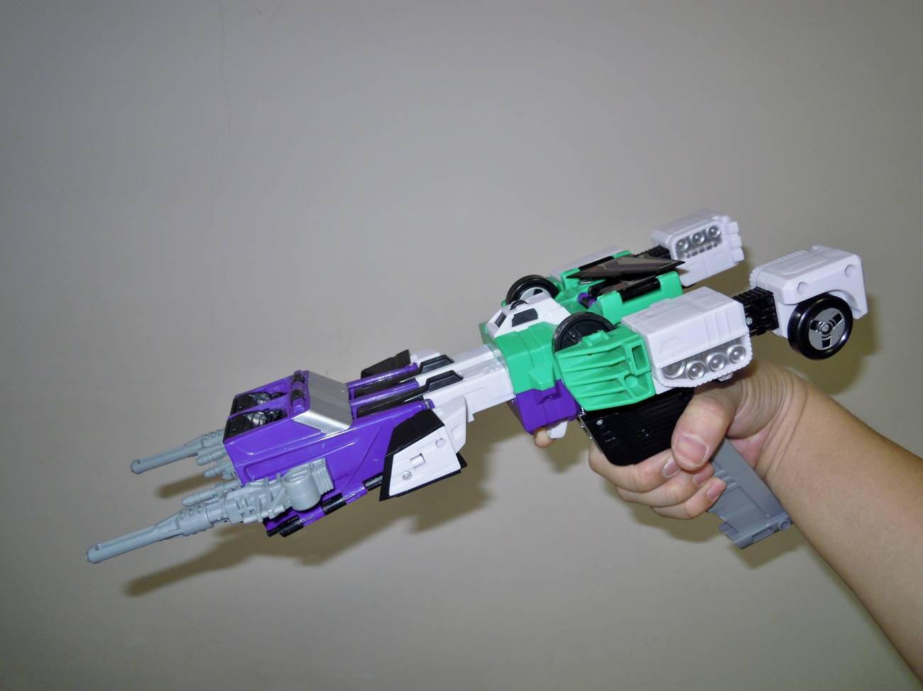 My KO Transformers & Etc: Titans Return Sixshot with G1 Counterpart