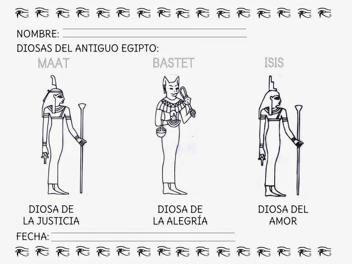 Mi Mundo Infantil: PROYECTO EGIPTO