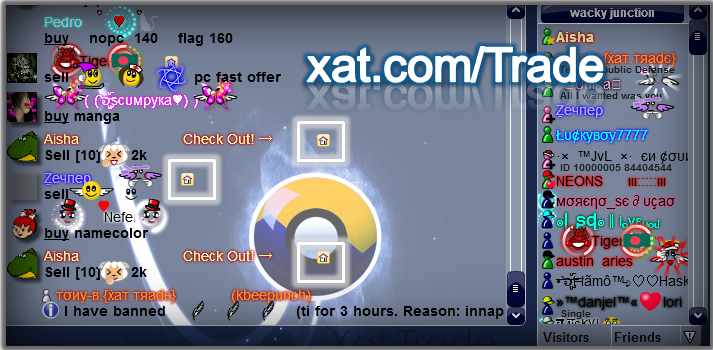 Aishasites: Xat Release NEW Homepage Styles!