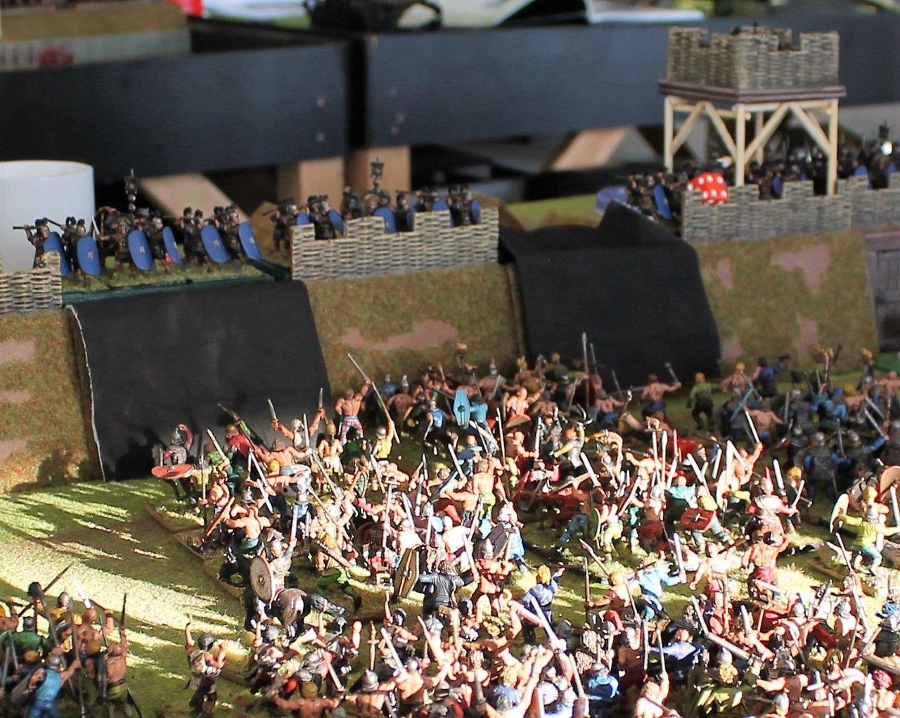 Sparker's Wargaming Blog: Alesia Part II - The Assault