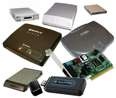 Como Instalar una red inalambrica: Tipos de Modems