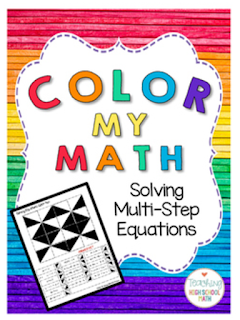 Color My Math - Fun Math Practice | Teaching High School Math