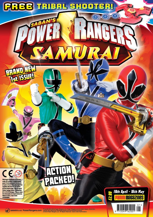 Henshin Grid: UK Power Rangers Samurai Magazine