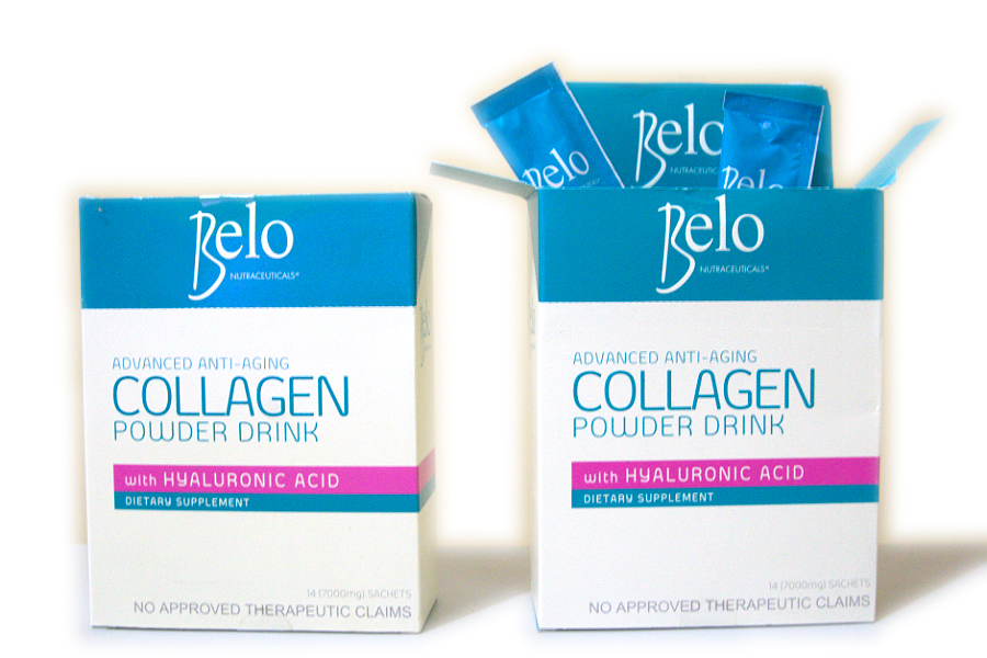Belo Nutraceuticals Collagen Powder Drink | Review, Photos - Jello Beans