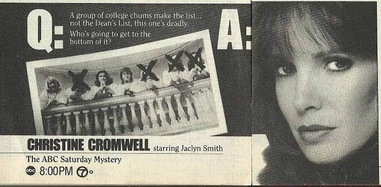 The TV Guide Historian: Christine Cromwell Ad