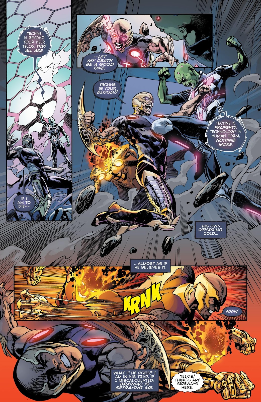 Weird Science DC Comics: Telos #4 Review and *SPOILERS*