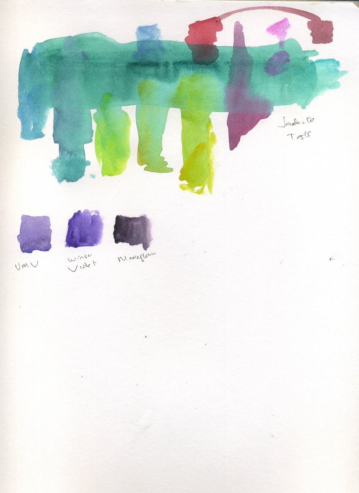 Scribbling With Spirit: More Color Tests