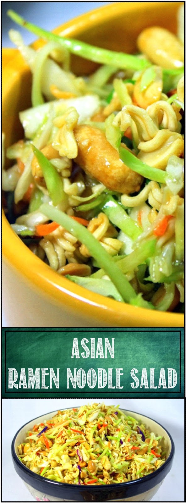 52 Ways to Cook: Asian Ramen Noodle Salad - FAST EASY DELICIOUS Crowd ...