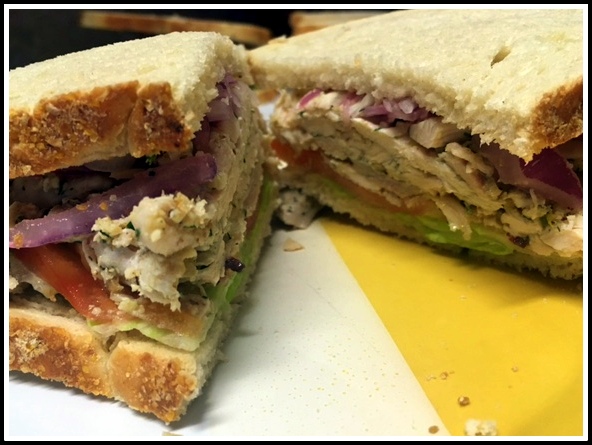 A Pinch of THYME: Walnut Dill Chicken Sandwich!