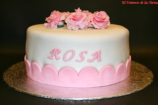El Universo de las Tartas: Tarta Rosas