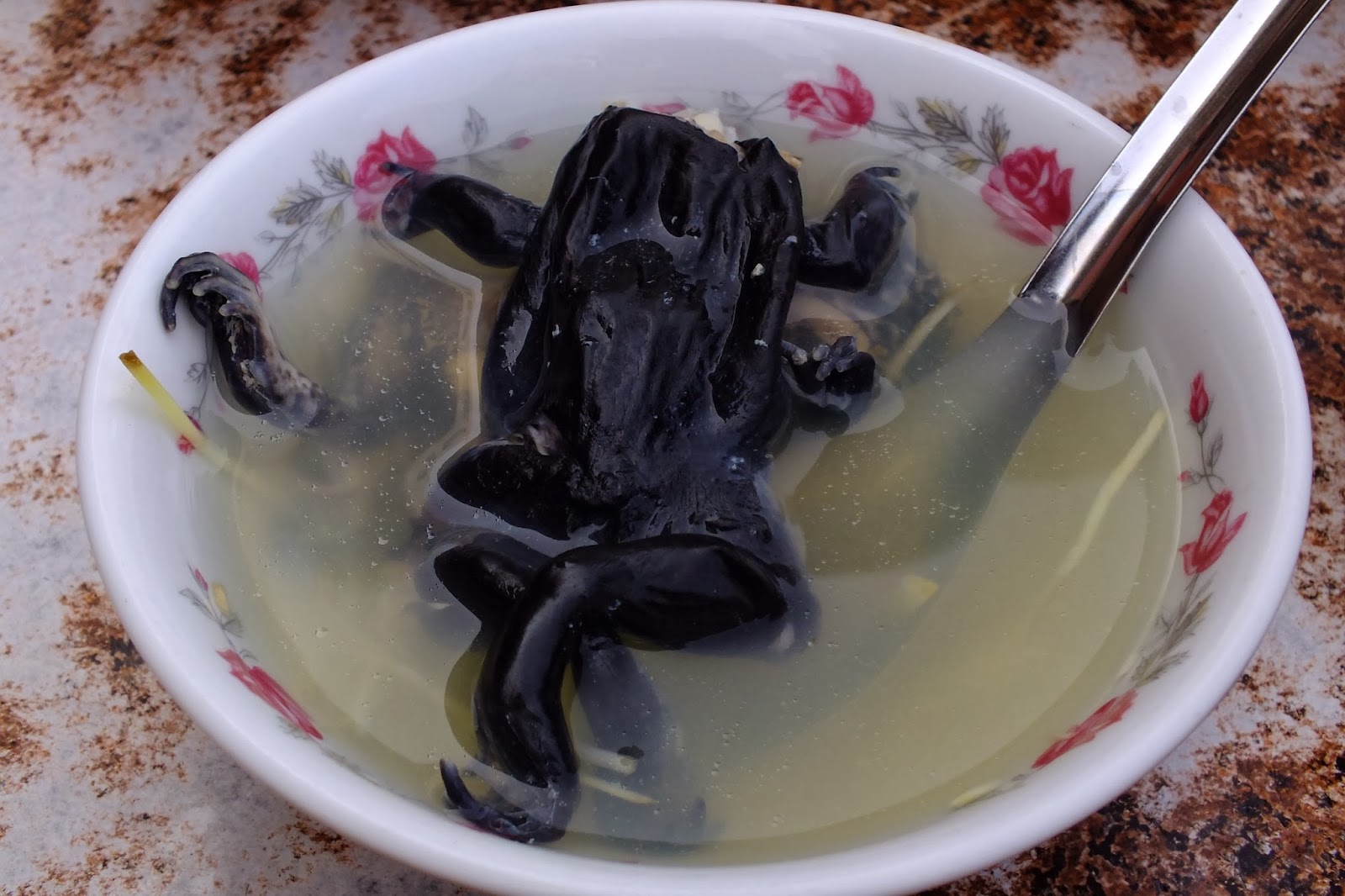 Charter car fun Taiwan 包車趣台灣 / "凸"台灣Tour Taiwan: Frog soup, one of ...