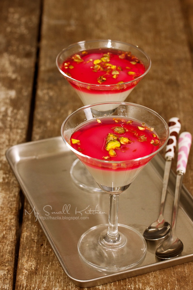 My Small Kitchen: Rose Water Pudding