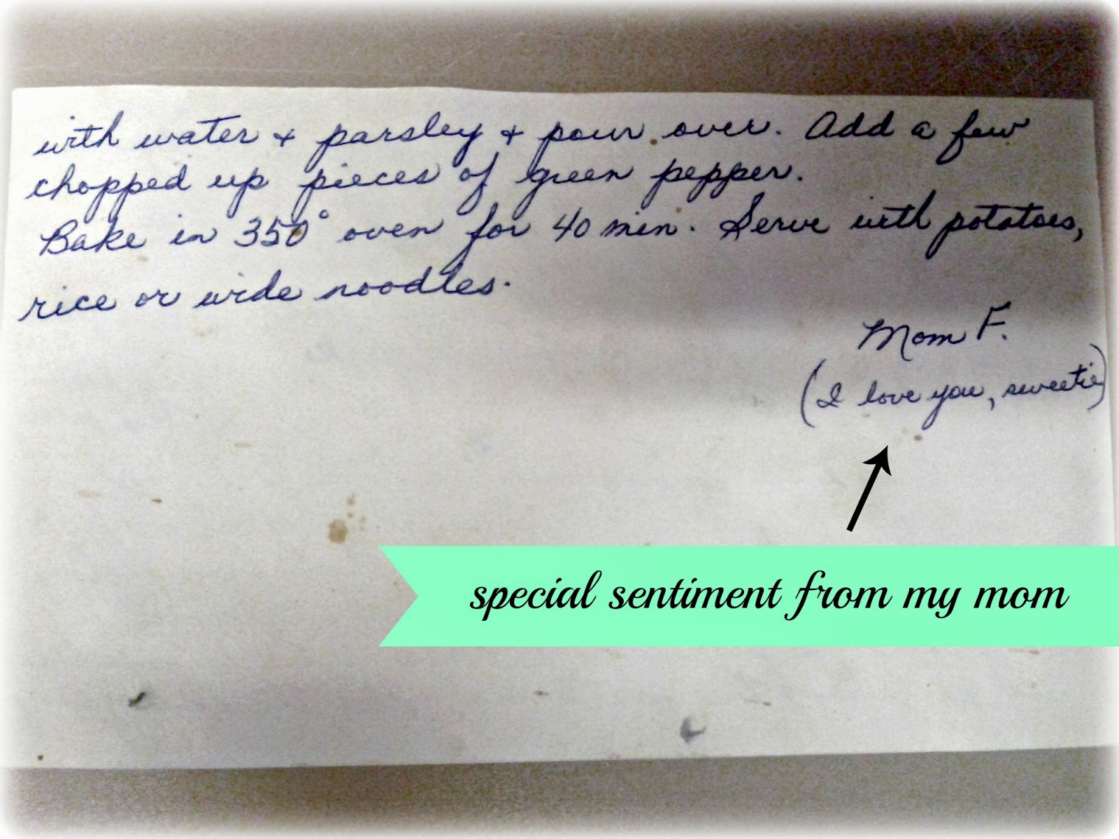 A Legacy of Love and Cooking and Handwritten Recipes - DIY Beautify ...