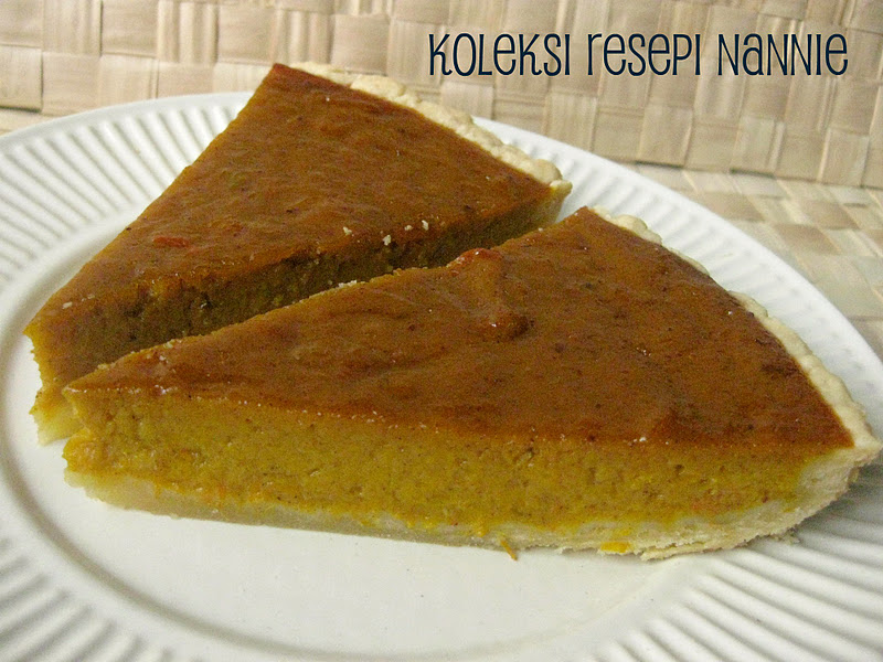 RESEPI NENNIE KHUZAIFAH: PAI LABU LEMAK MANIS