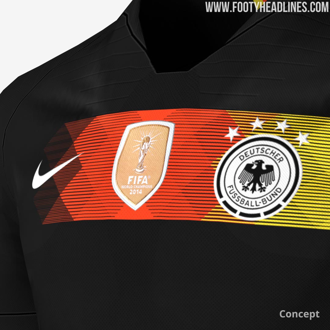 Nike Deutschland 2018 Auswärtstrikot-Konzept enthüllt - Nur Fussball