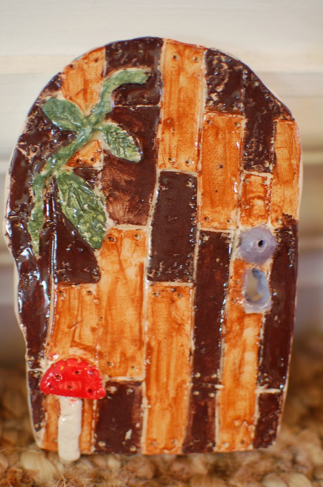 Sunnyside Art House: Clay Mini Doors (and Door Plaques)