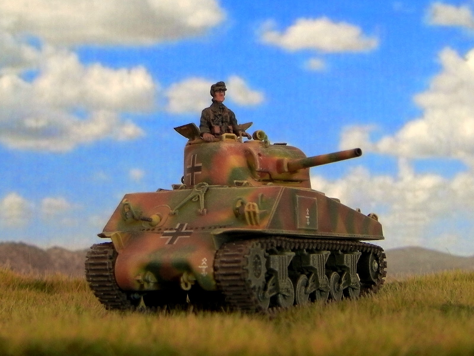 Panzer Sloped Armor: M4A2 Sherman Tank "Beutepanzer"