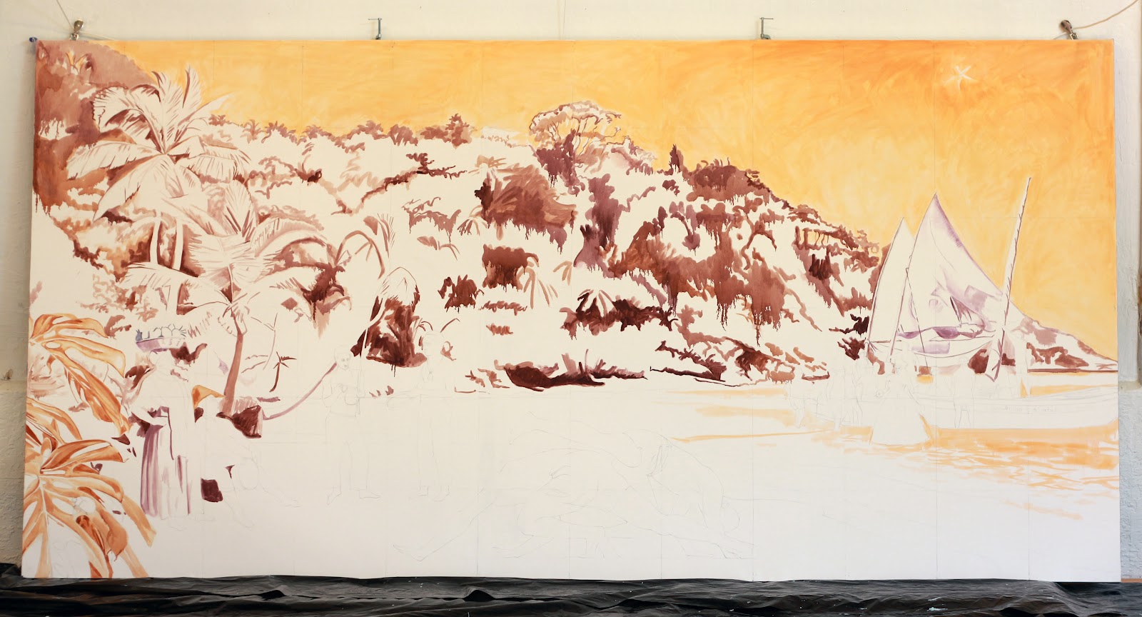 Pintora Mandinga: Anna Ludwig's Capoeira Art Installation