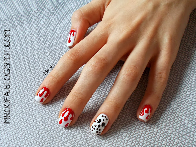 Friday the 13th Nail Art + Tutorial - Mroofa