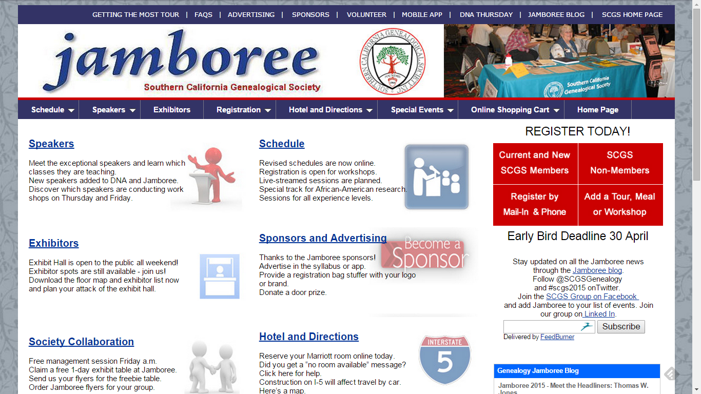 Genea-Musings: I'm So There! - Registered for the SCGS Genealogy Jamboree