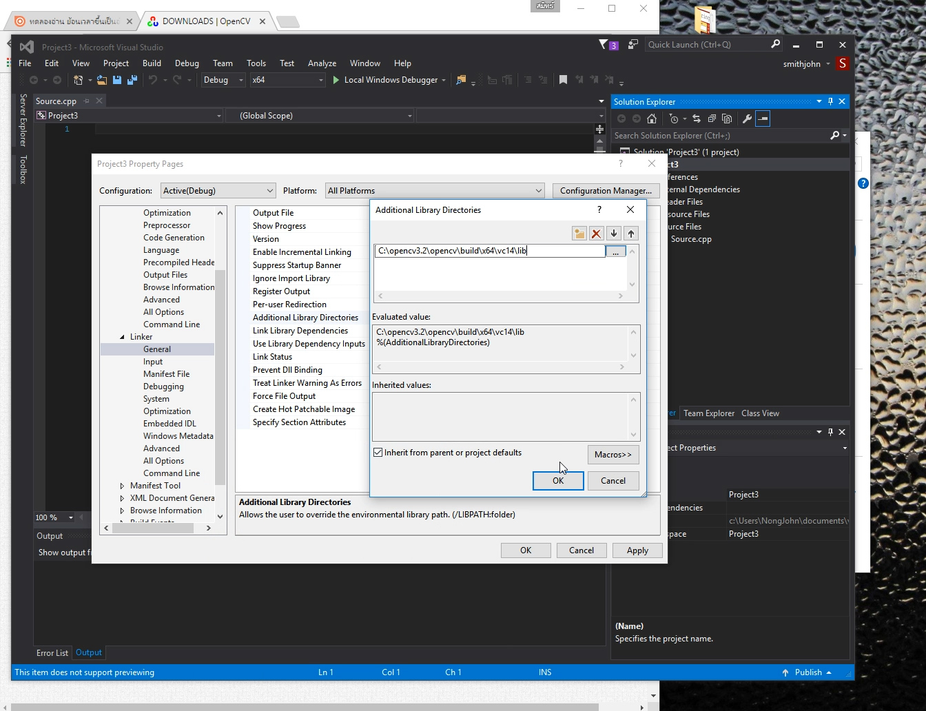 Setup Opencv In Visual Studio 2015 AdvancedTopicsInHCI setup-opencv-in-visual-studio-2015-advancedtopicsinhci