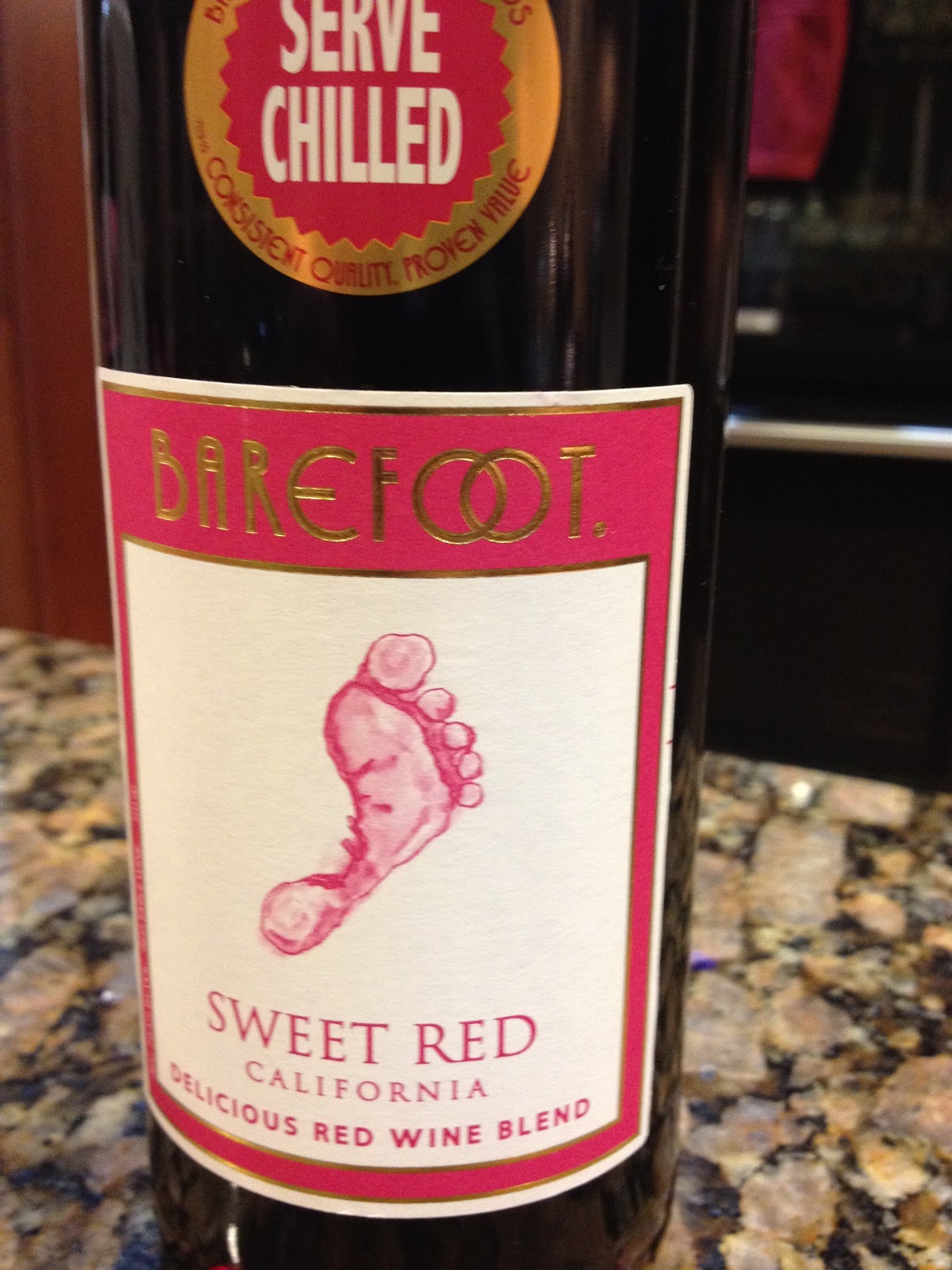 Kristen's Wine Blog: Tasting- Barefoot Sweet Red