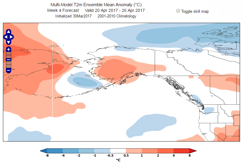 Deep Cold: Alaska Weather & Climate: April 2017
