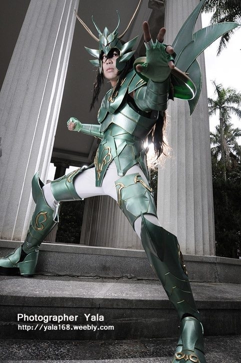 Empadinha Frita: Cosplay - Saint Seiya - Shiryu de Dragão