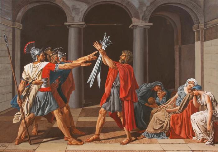 J. Louis David, el pintor historicista del clasicismo Francés y los ...