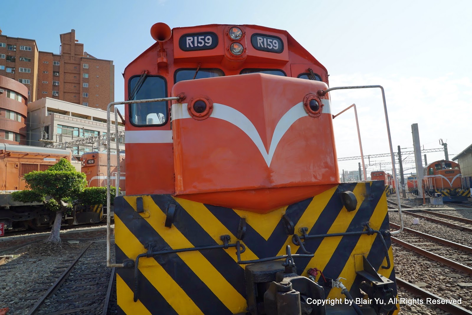 Blair's 鐵道攝影: R159柴電機車 / TRA R159 Diesel-electric Locomotive