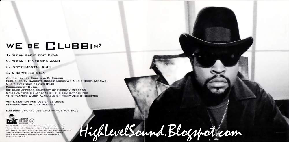 highest level of music: Ice Cube - We Be Clubbin-(Promo_CDS)-1997-hlm