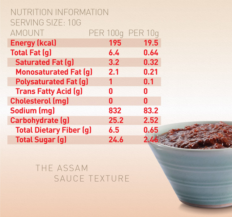 MCM Assam Sauce - MCM 美中美 Kum Thim Food