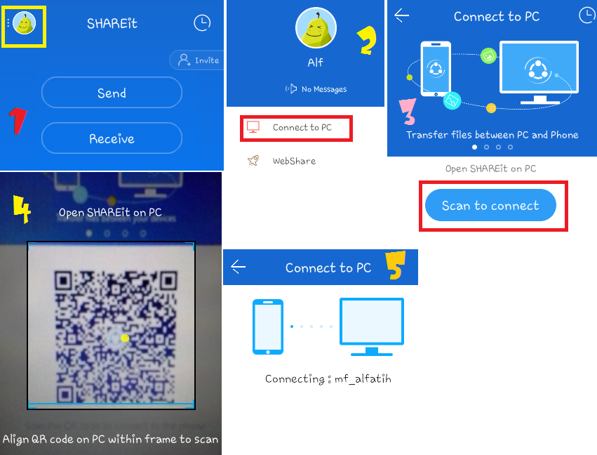 Unduh Shareit Android Cara Menghubungkan Dan Pc - truewup