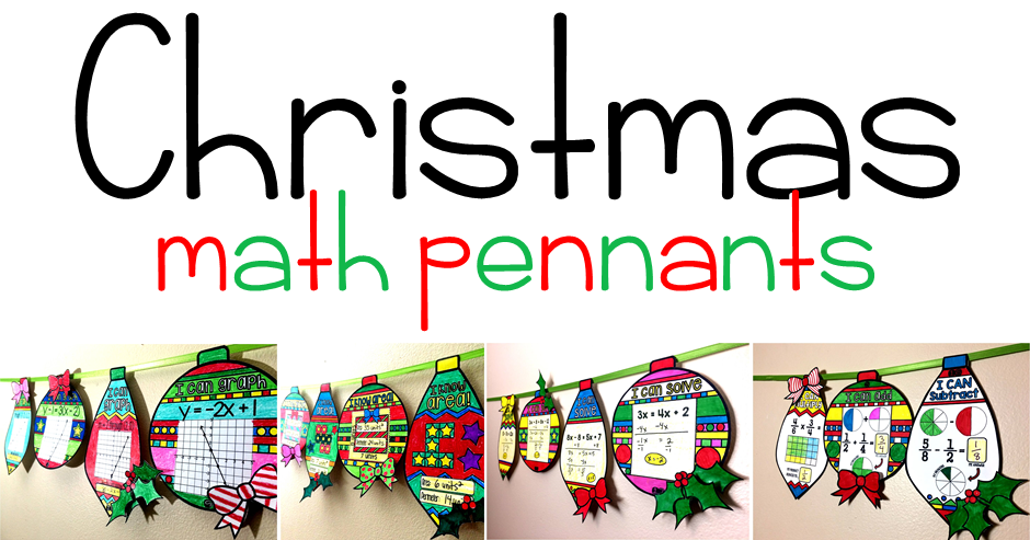 Scaffolded Math And Science Christmas Math Pennants scaffolded-math-and-science-christmas-math-pennants