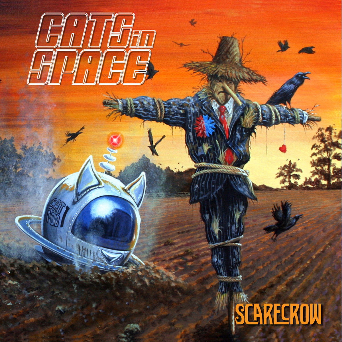 AORLAND: Cats in Space “Scarecrow” Cargo Records 2017 Review