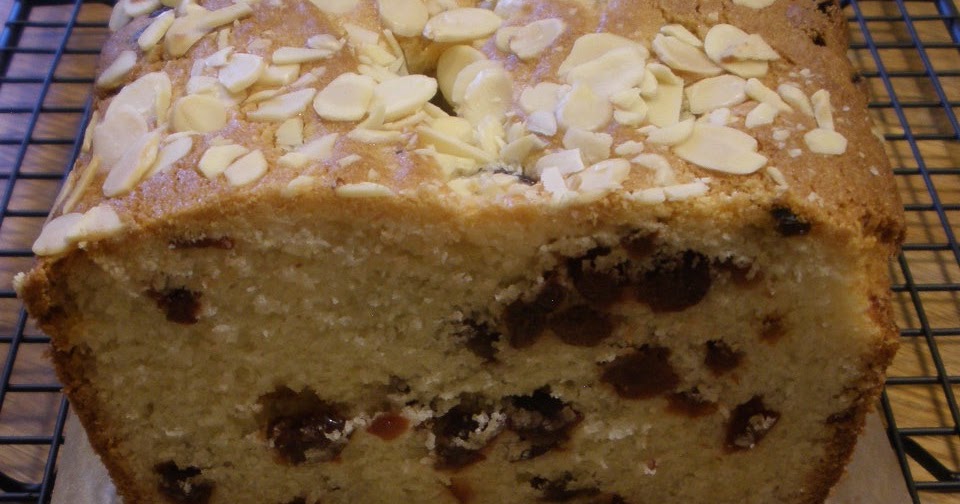 the half cut cook: Cherry Almond Loaf Cake