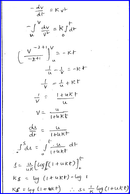 Motion in One Dimension Problems with Solutions Thirteen | IIT JEE and ...