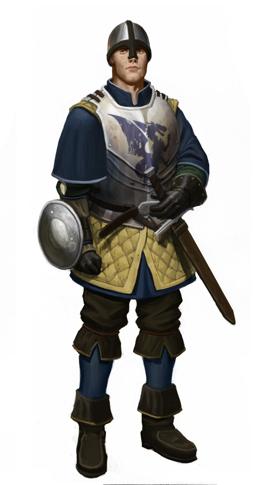 Warriors In Art Generic Knight By Zach Oldenkamp