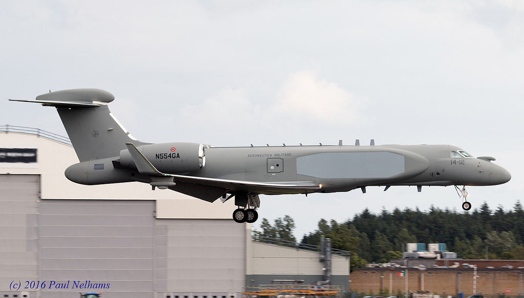 SCOPRIAMO IL NUOVO VELIVOLO DELL'AERONAUTICA MILITARE: G550 CAEW - Blog ...