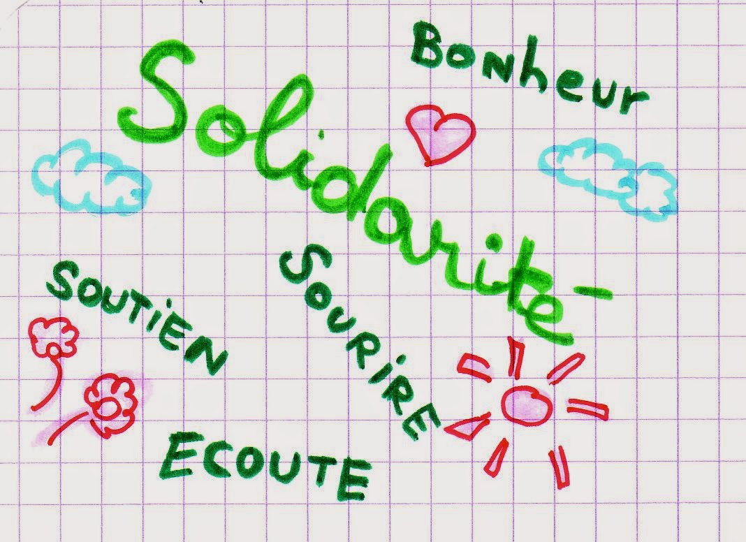 Un Pas Vers Le Futur : Tous sont solidaires.