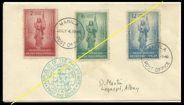 The First Philippine Stamp under the Republic.