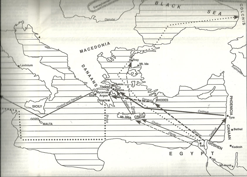 The Butter Saints: The Ancient Greeks: The Tribes of Dan and Judah