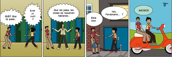 Comunicación: Tira Cómica - La mejor solución