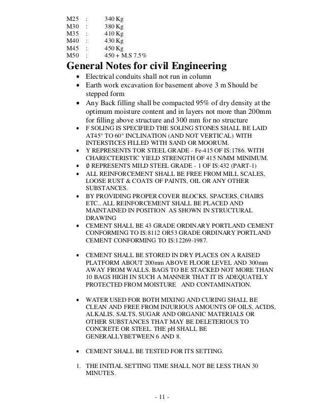 Basic of Civil Engineering : Standard Data For Civil Engineering