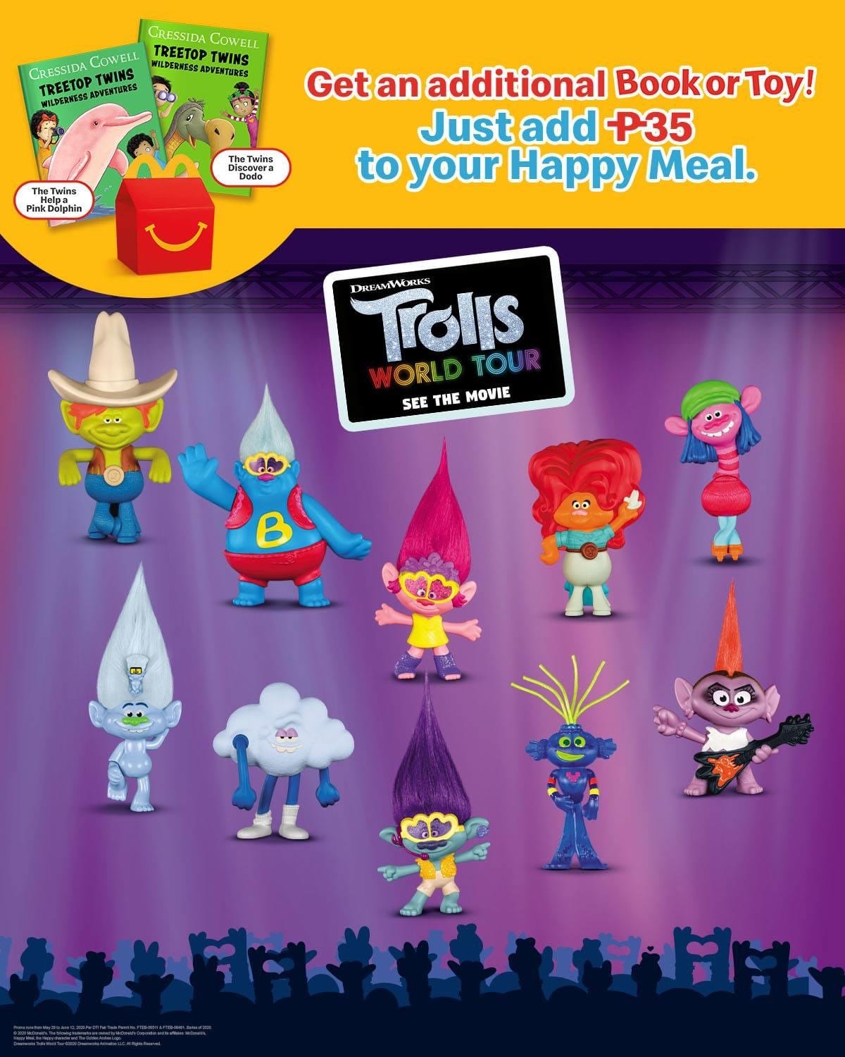 GeekMatic!: Happy Meal 2020 | Trolls World Tour