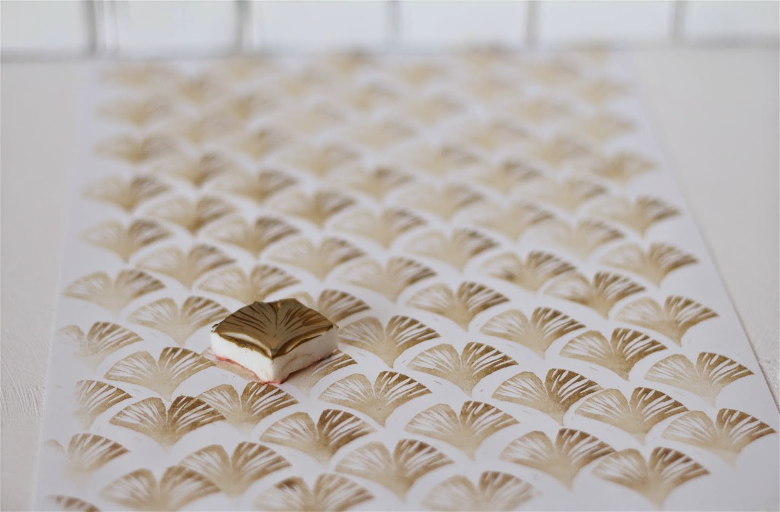 emuse: Japanese pattern stamp - ginkgo